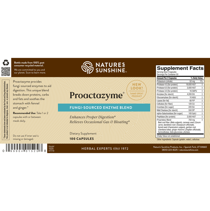 Proactazyme® – Nutritional Resources