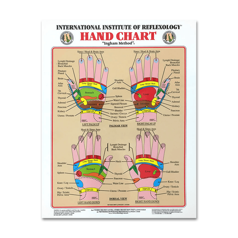 Foot & Hand Chart Set (Small)