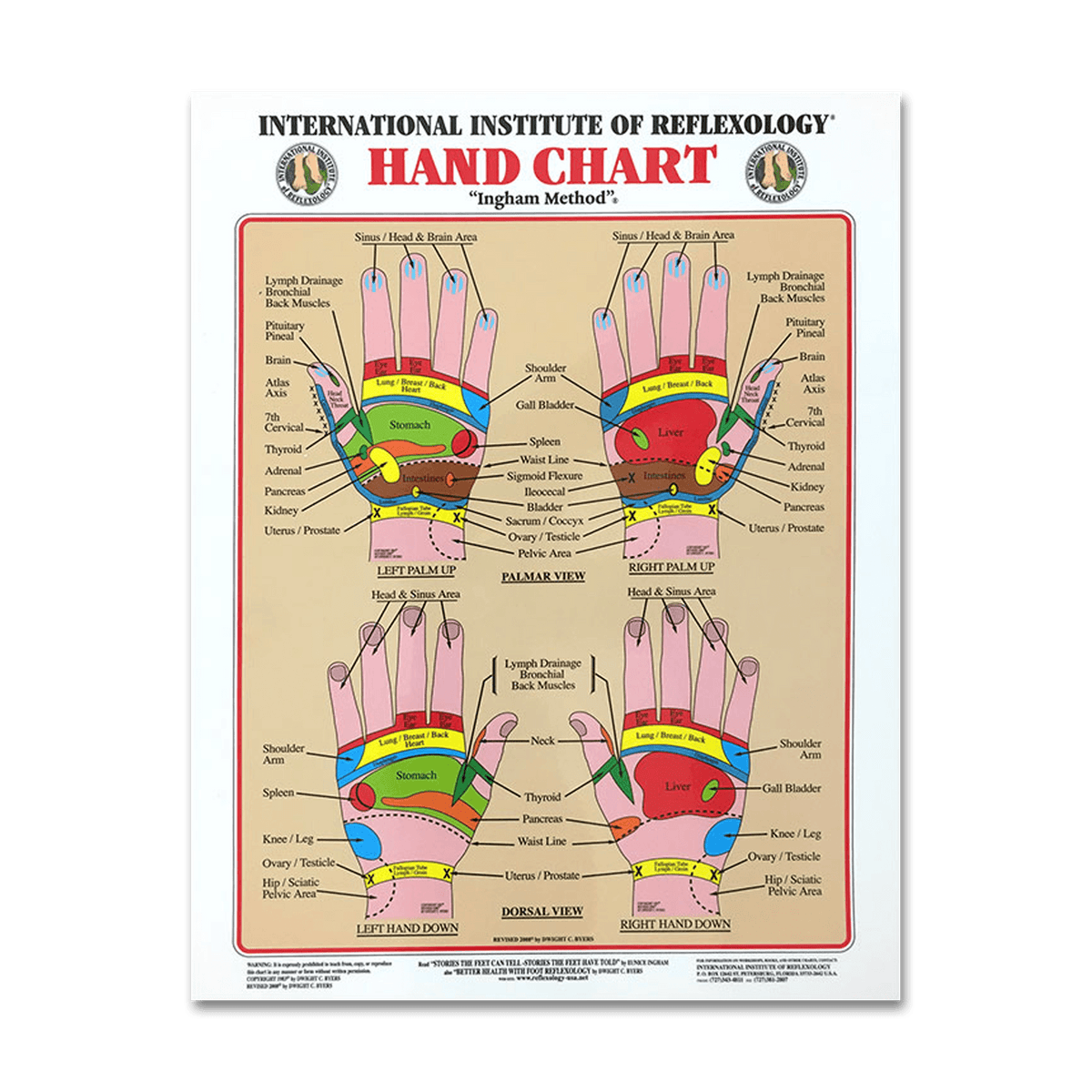Foot & Hand Chart Set (Small)