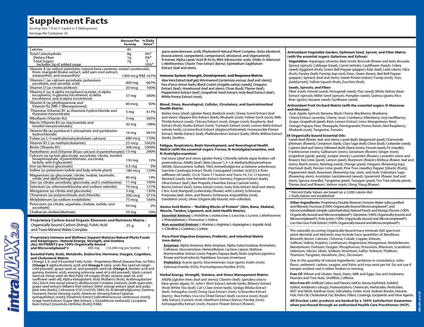 intraMAX 2.0 (Peach Mango Flavor)